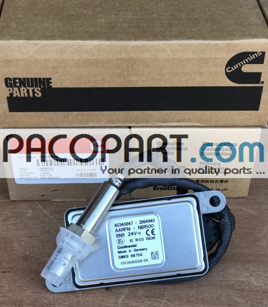 CUMMINS 2894940 NOX SENSOR | PACOPART