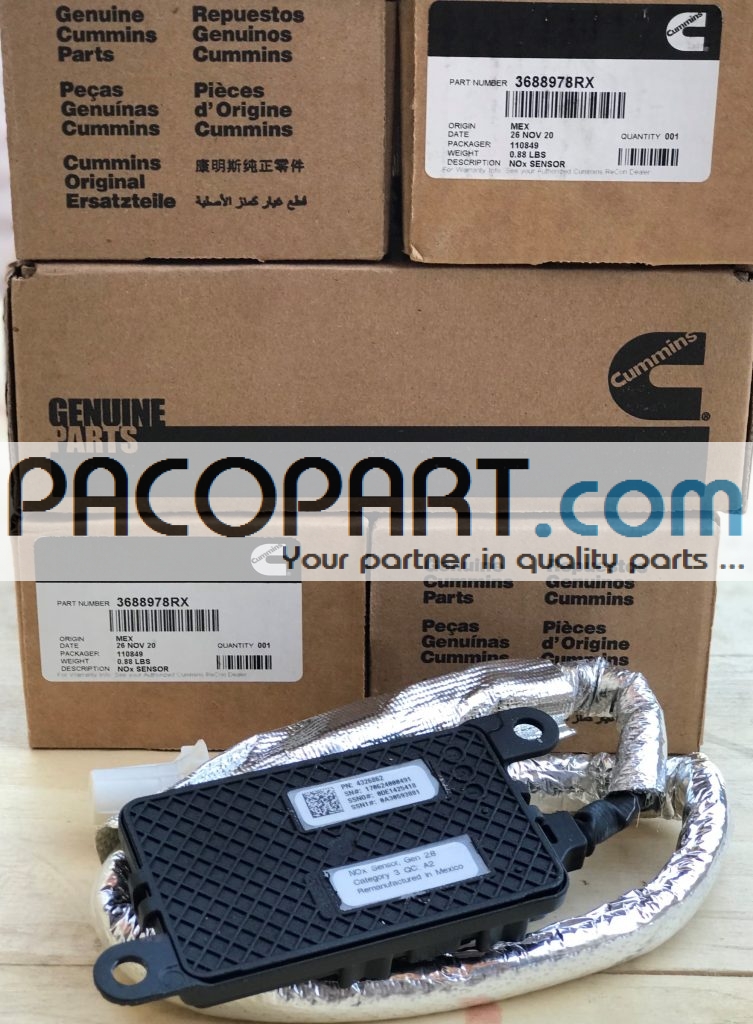 CUMMINS 3688978 NOX SENSOR | PACOPART